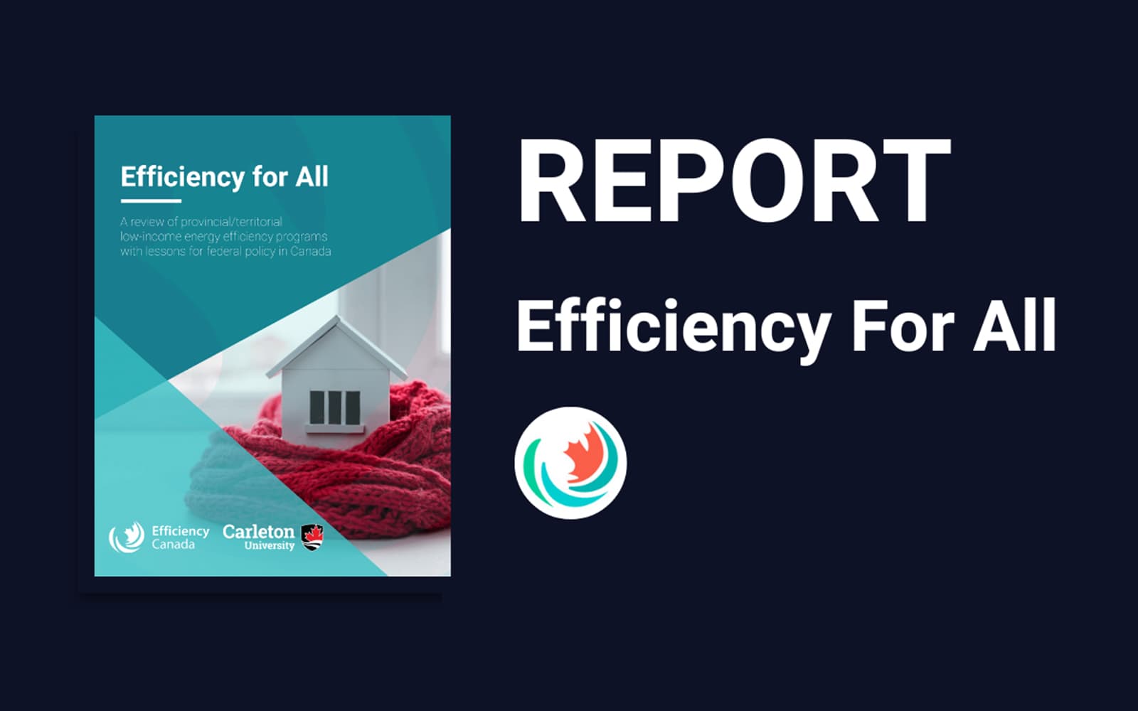 Efficiency Canada: Energy efficiency for all - Donner Canadian Foundation
